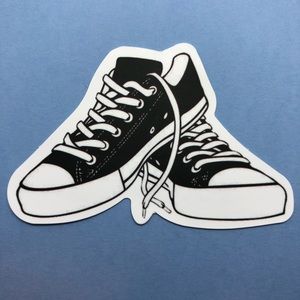 Accessories | 110 Converse Shoes Sticker Vsco | Poshmark